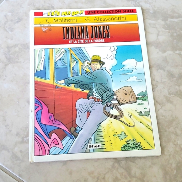 Indiana Jones | Other | Vintage Indiana Jones Comic Book French ...